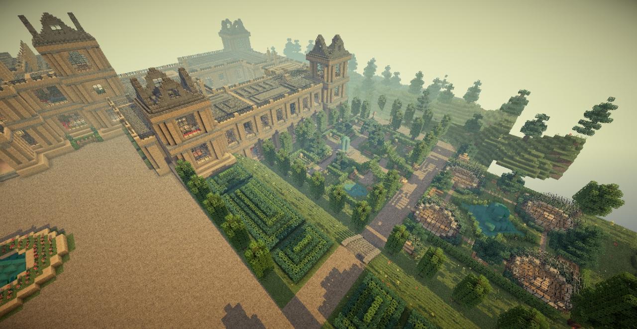 Mentmore Towers - Bruce Wayne Batman Minecraft Map