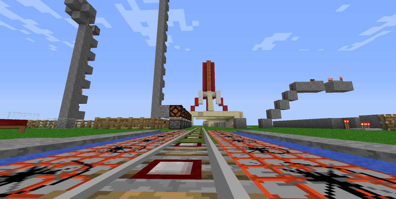 GoldGamer's Rube Goldberg Machine Minecraft Map