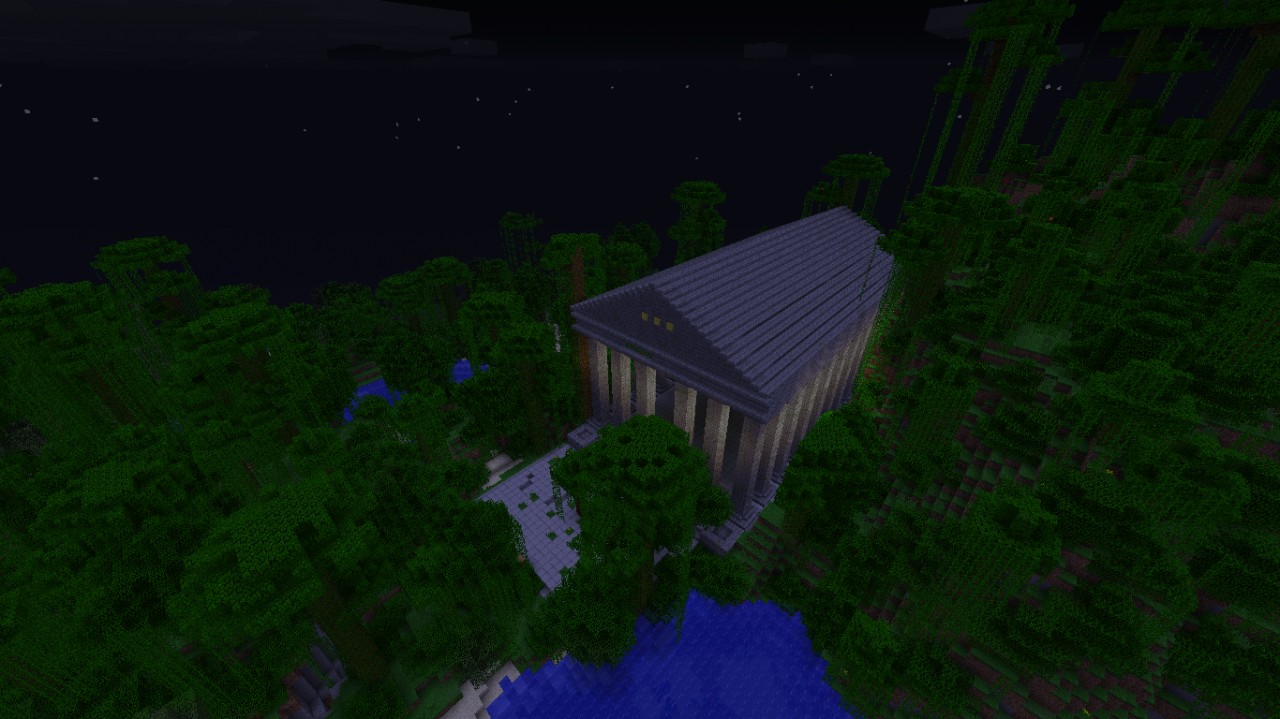 Greek Temple [StoneBrick] Minecraft Map