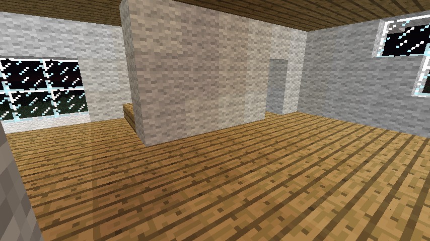 the modern house Minecraft Map