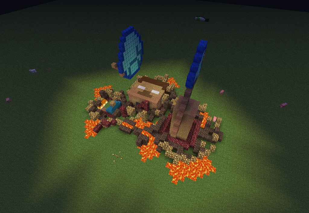 Pixel arts Minecraft Map