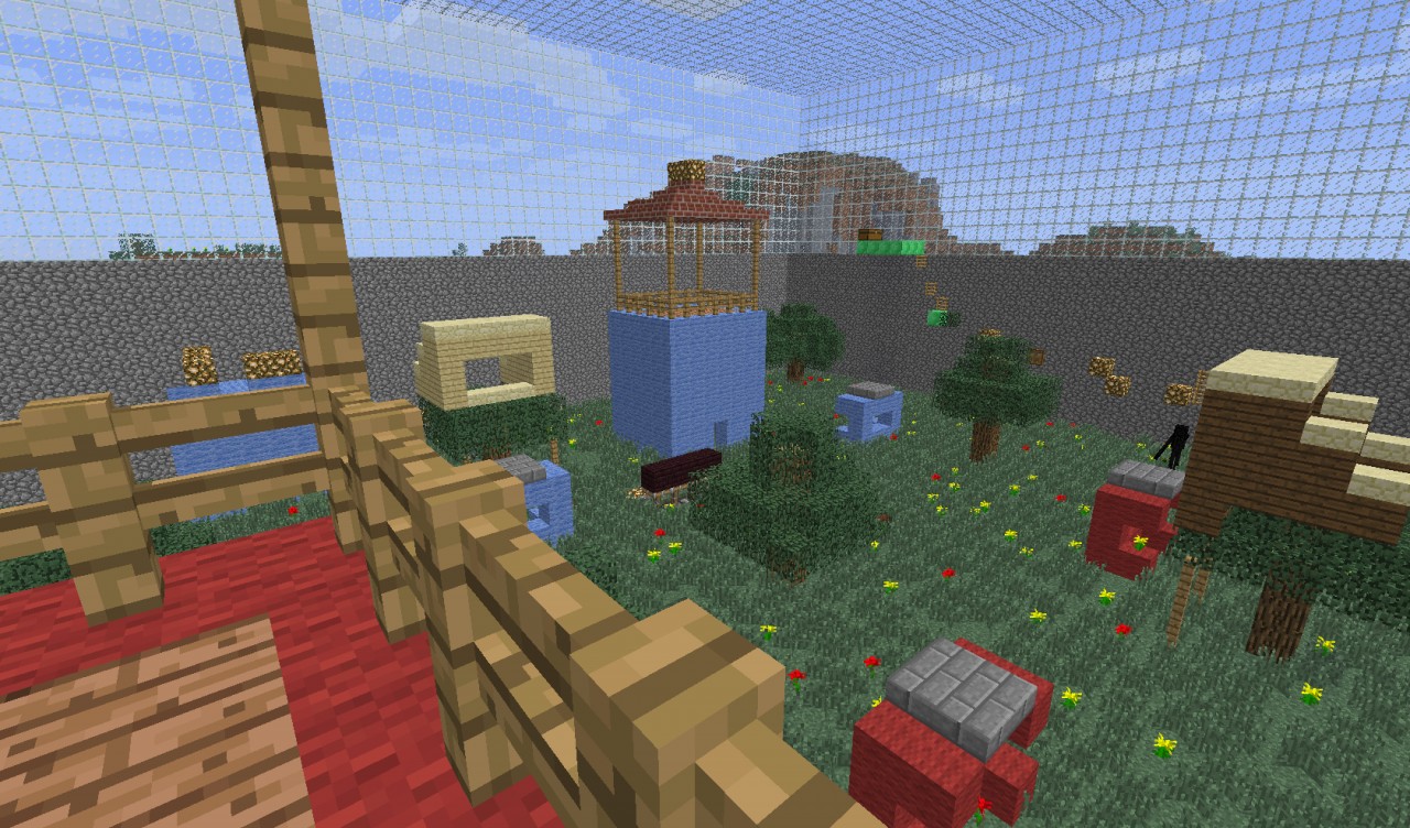 The Crazy Pandas PvP Arena Minecraft Map