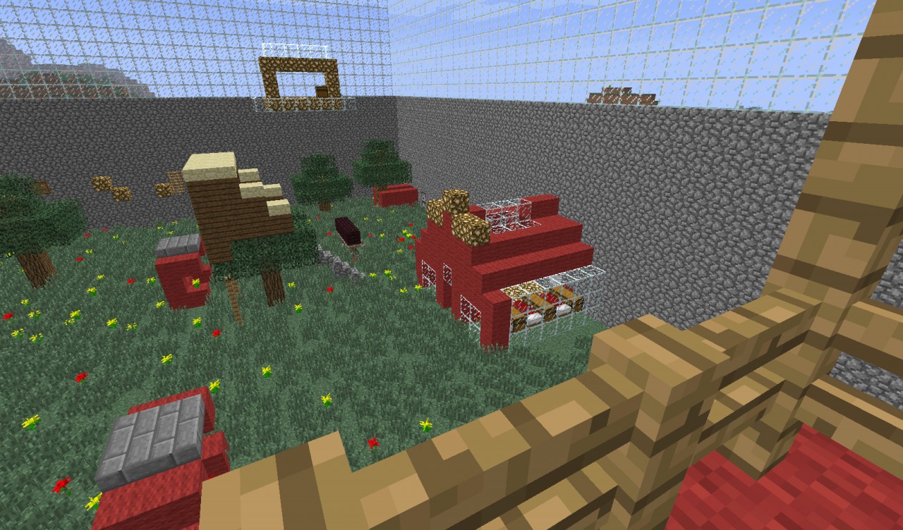 The Crazy Pandas PvP Arena Minecraft Map