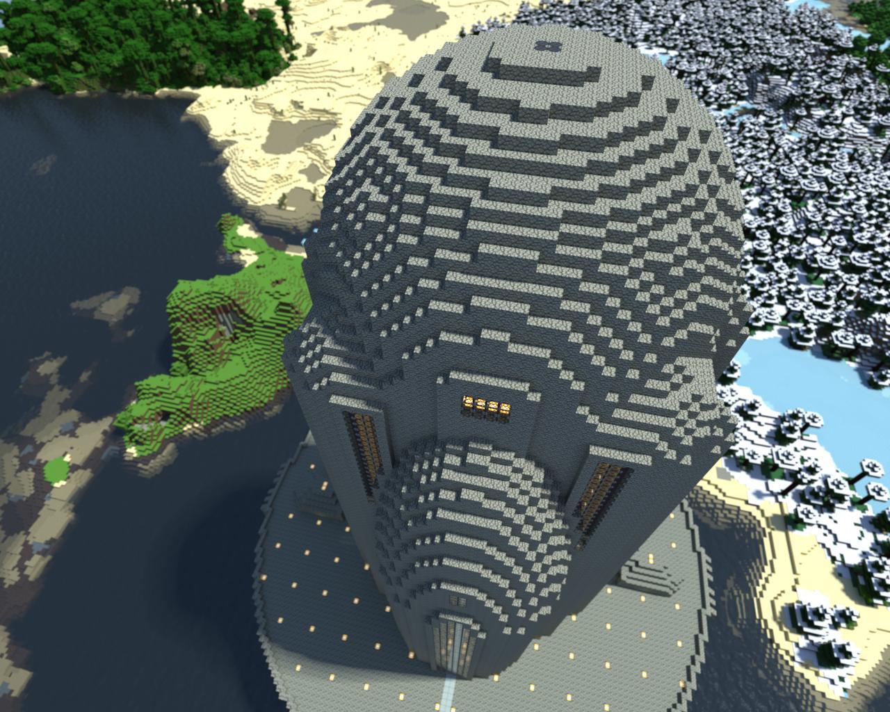 Spawn Tower Minecraft Map