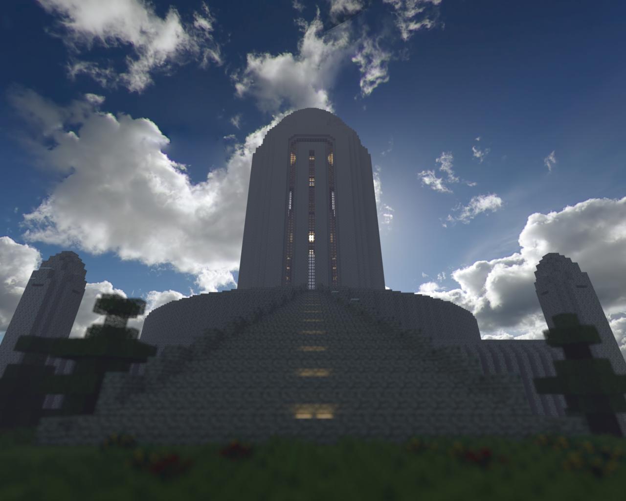 Spawn Tower Minecraft Map