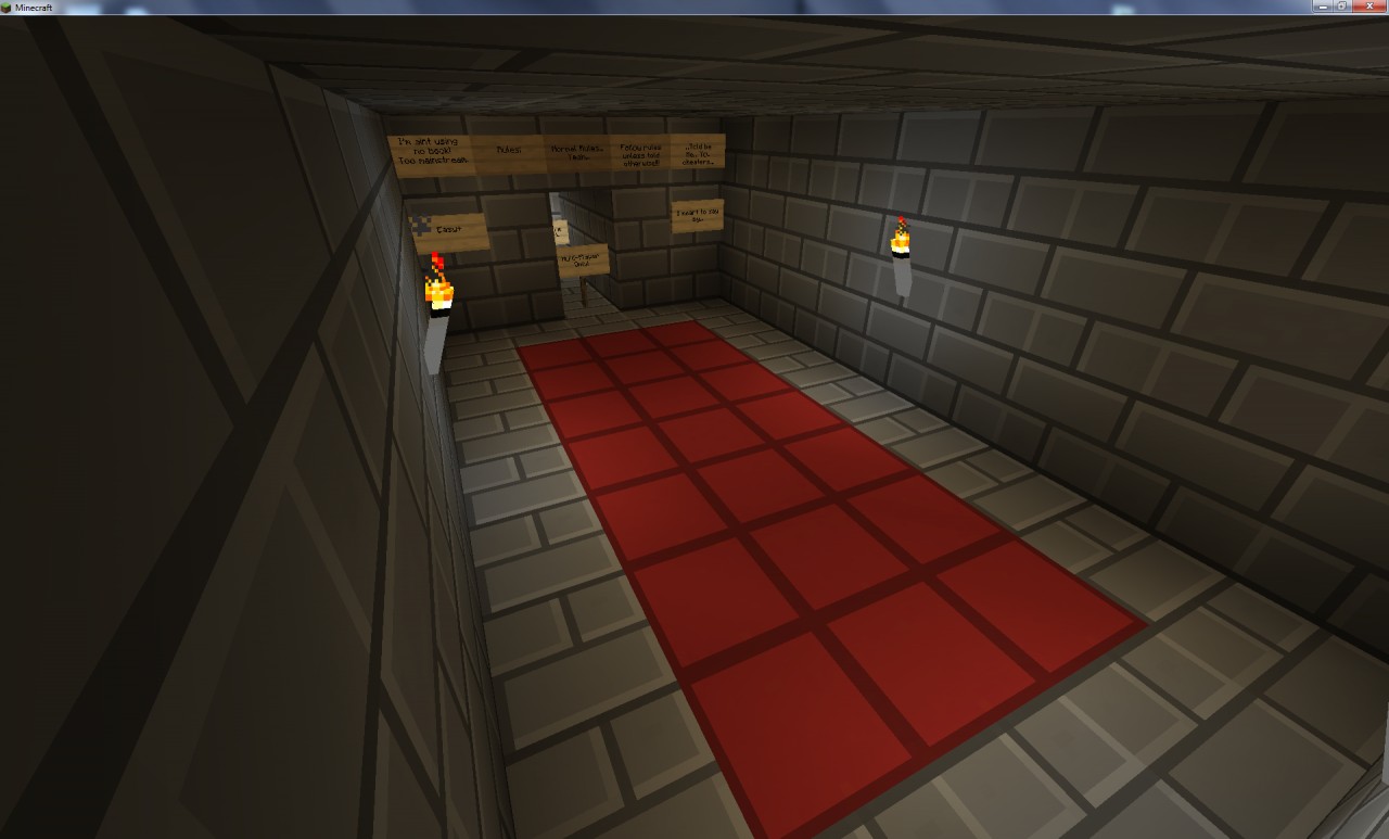 First Adventure Map! Minecraft Map