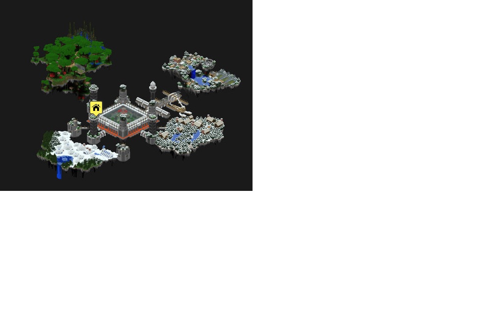 Floating Kingoms of Troendra Minecraft Map