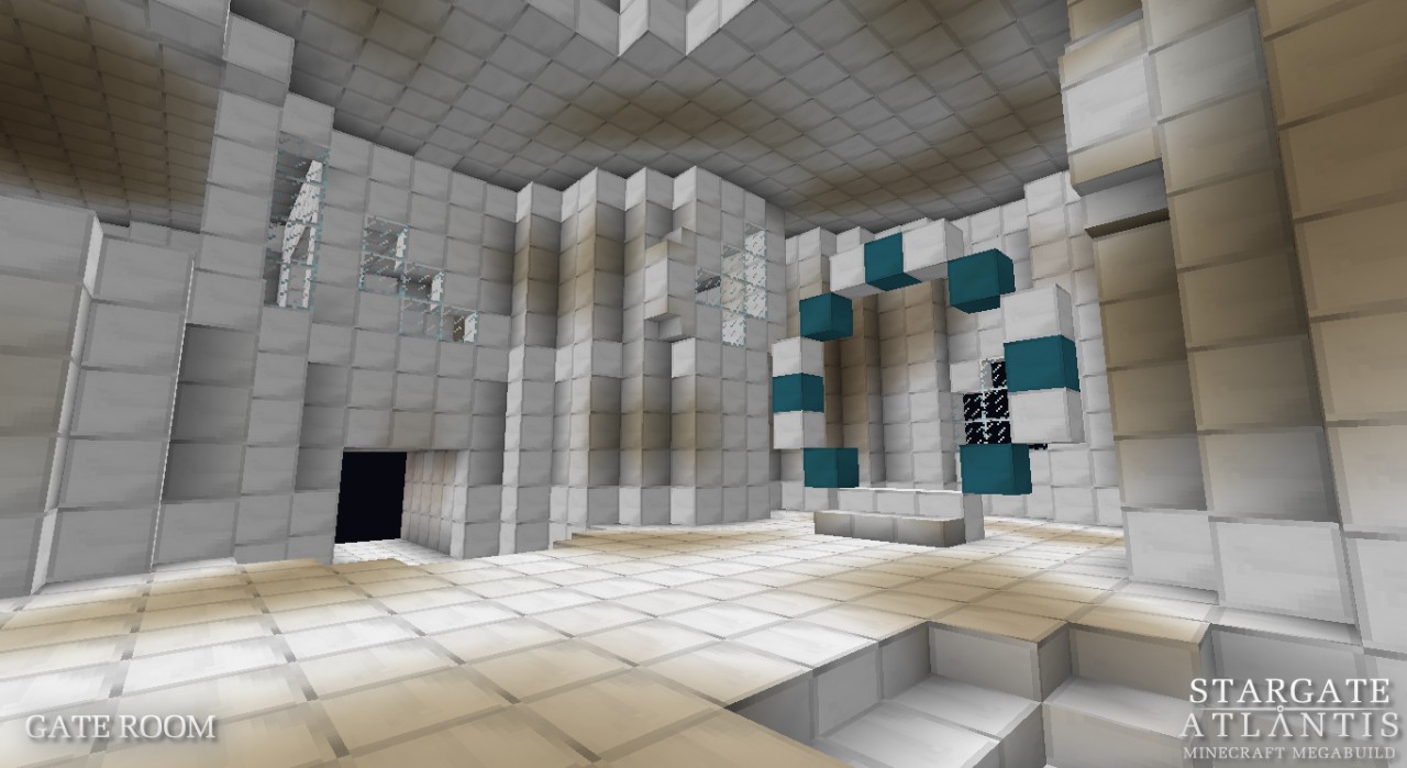 Stargate Atlantis: Minecraft Megabuild Minecraft Map