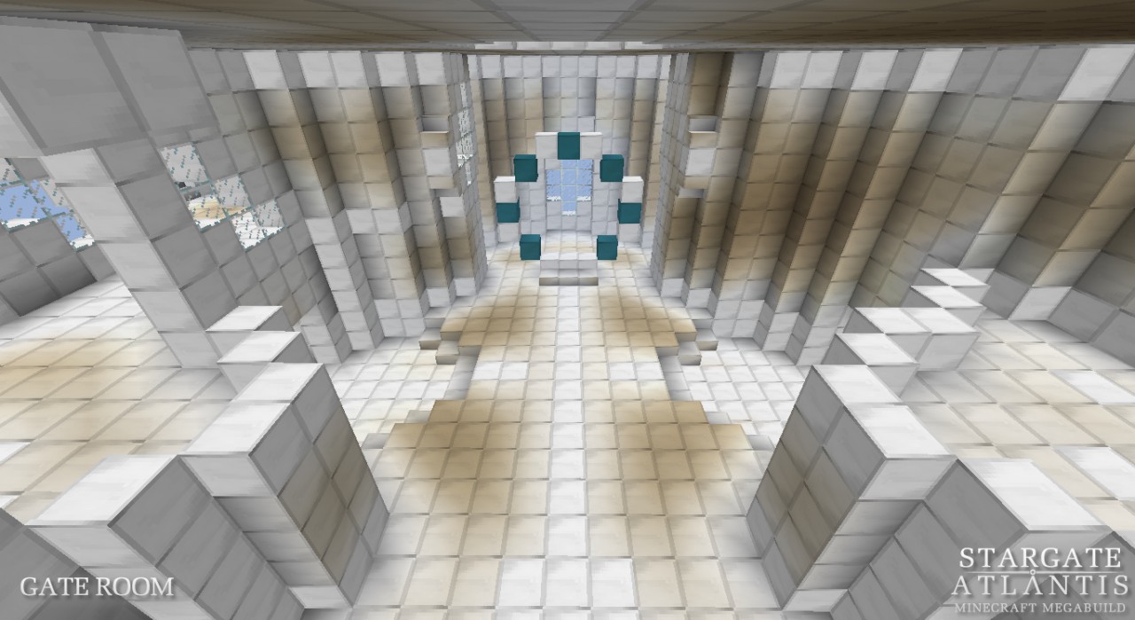 Stargate Atlantis: Minecraft Megabuild Minecraft Map