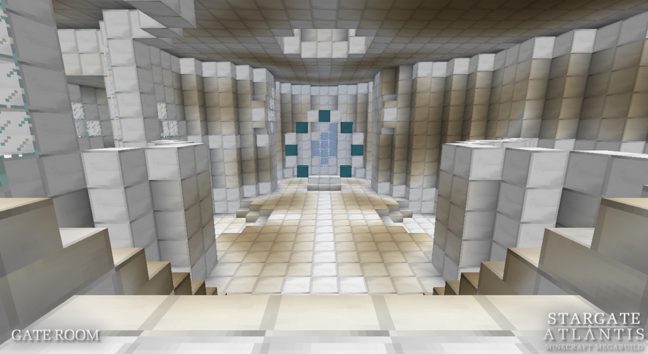 Stargate Atlantis: Minecraft Megabuild Minecraft Map