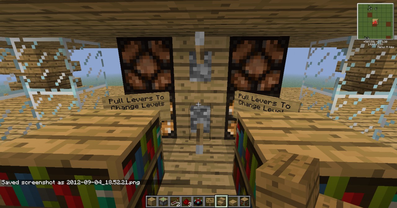 Enchanter With Changing Levels Minecraft Map