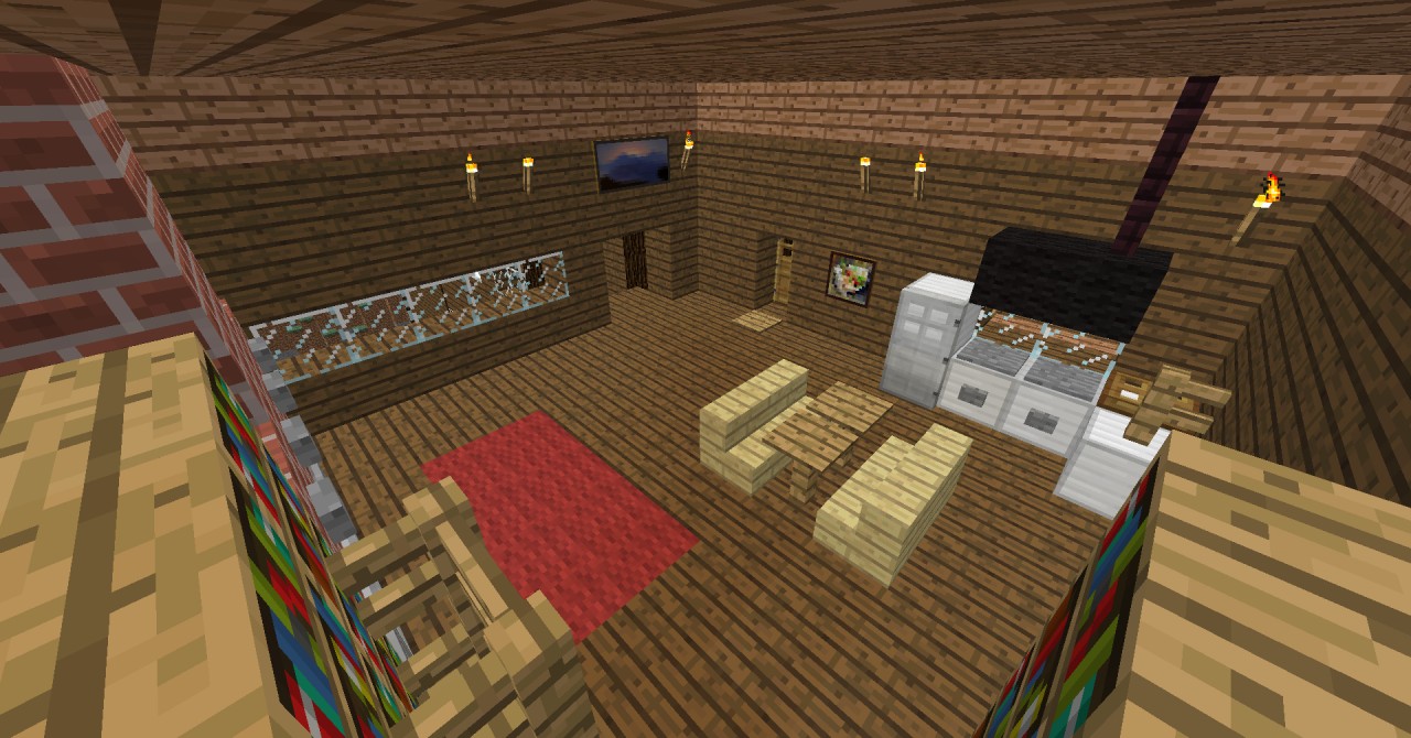 Extra-Luxurious Mountain Chalet Minecraft Map