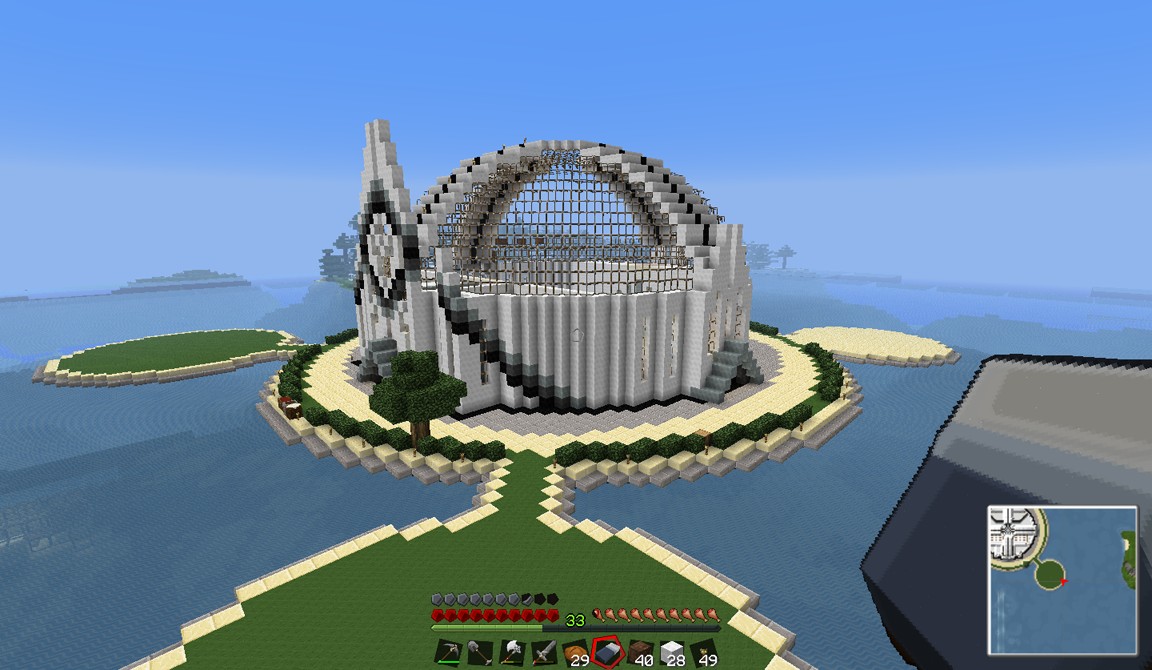 White Shard Opera Complex - Survival Server Minecraft Map