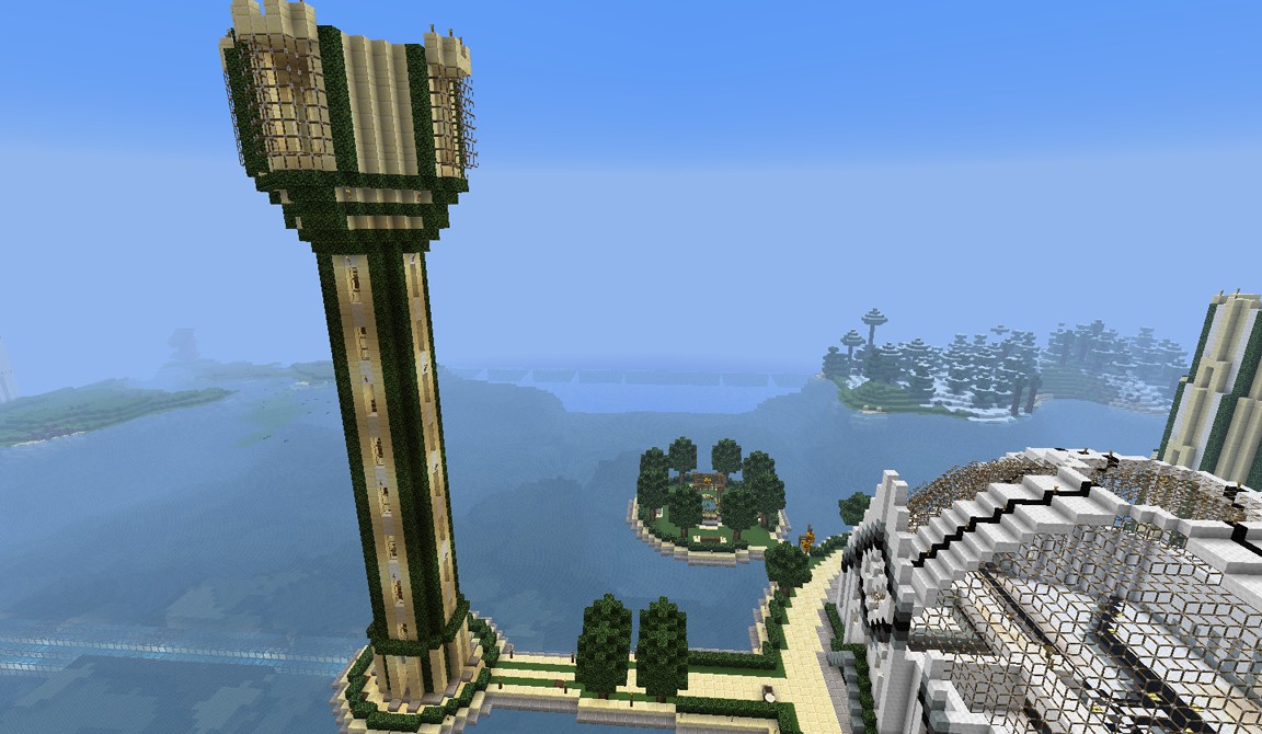 White Shard Opera Complex - Survival Server Minecraft Map