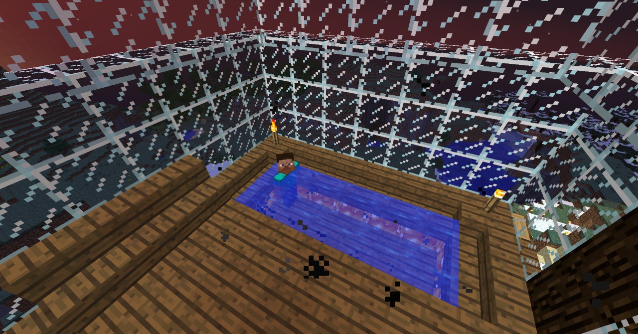 Extra-Luxurious Mountain Chalet Minecraft Map