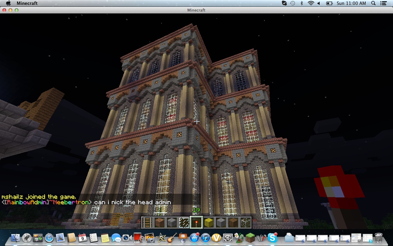 Detailed Cross Tower Built by Yammeku and Blakedolak Minecraft Map