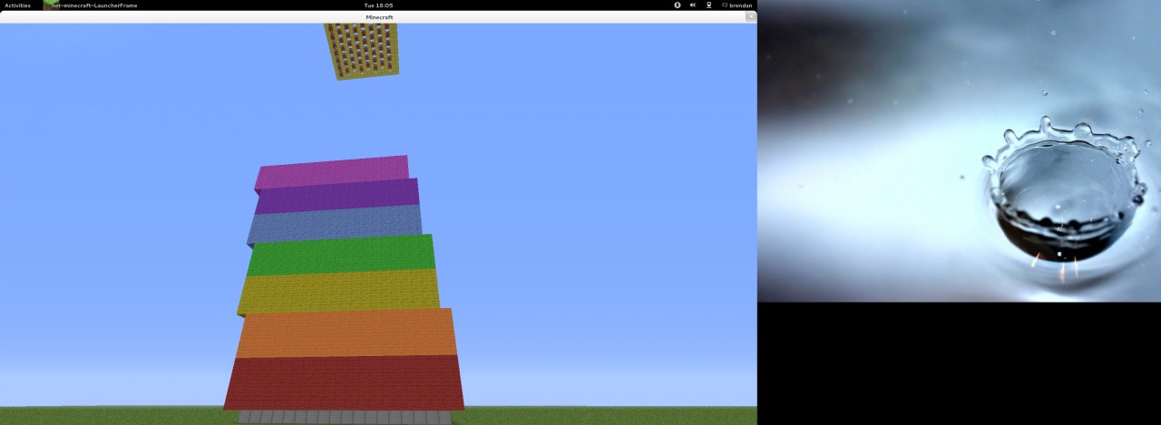 iDestroy: Rainbow Minecraft Map