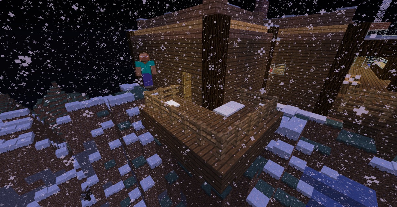 Extra-Luxurious Mountain Chalet Minecraft Map