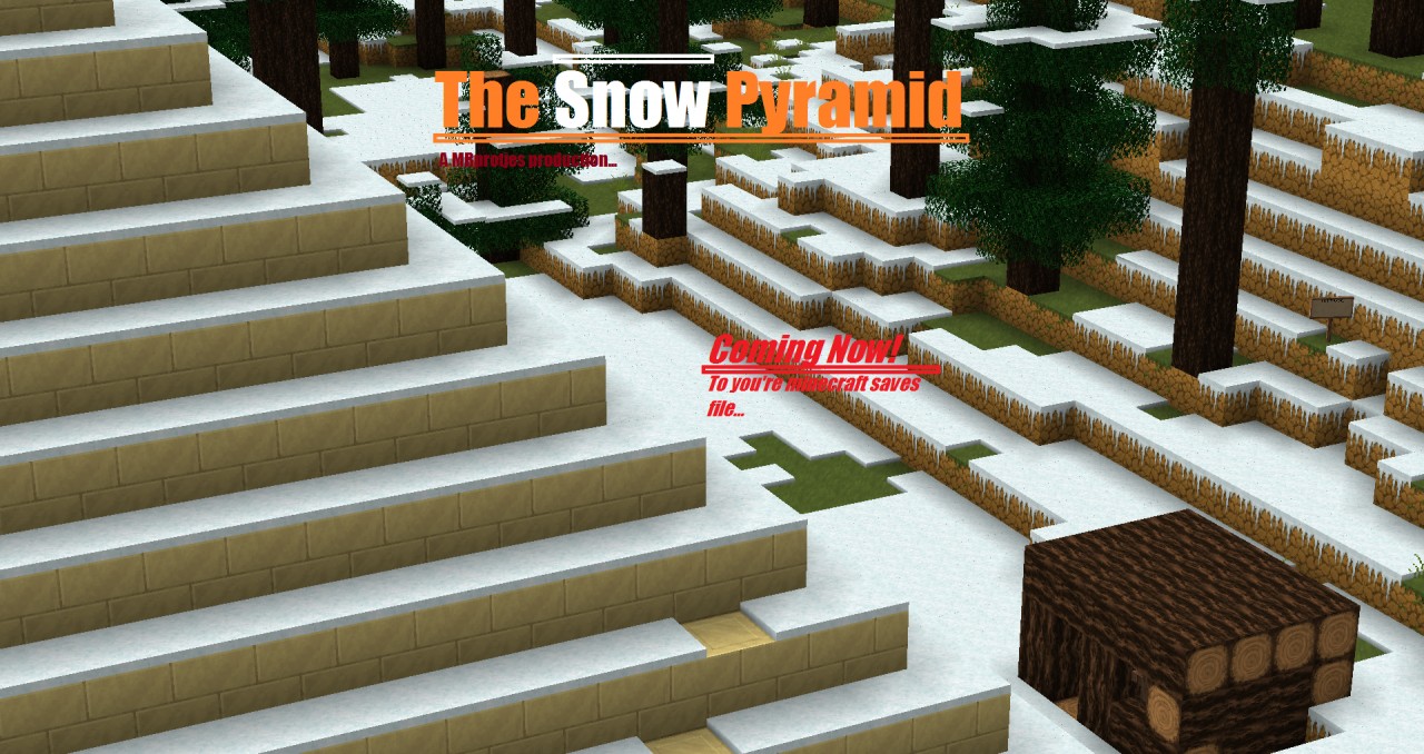 The Snow Pyramid Minecraft Map