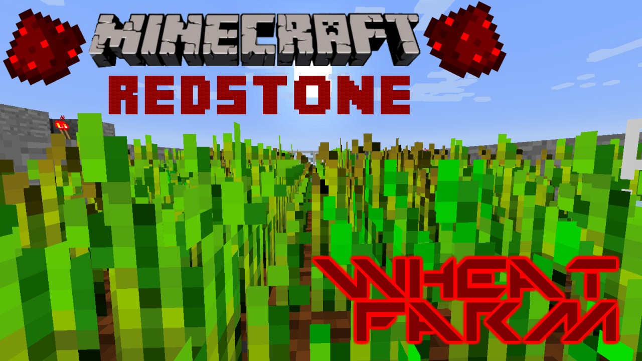 Stackable Wheat Farm Minecraft Project