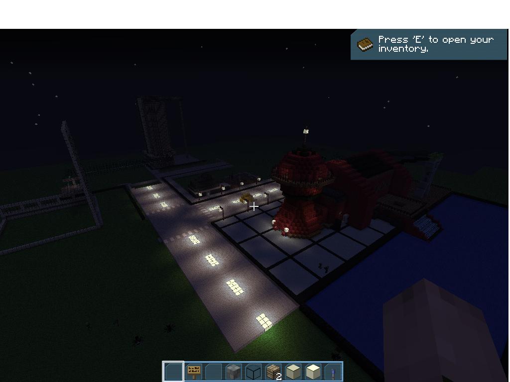 The world of Futurama Minecraft Map