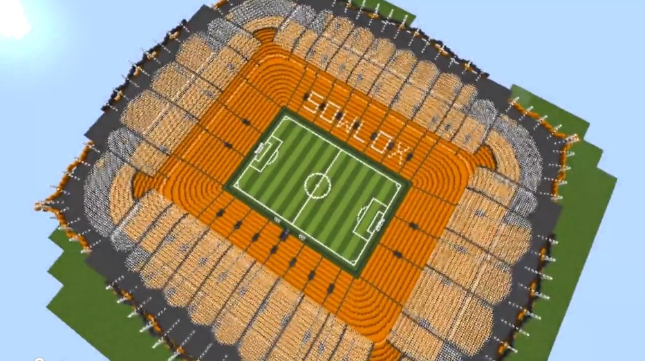Big Football Stadium Minecraft Project