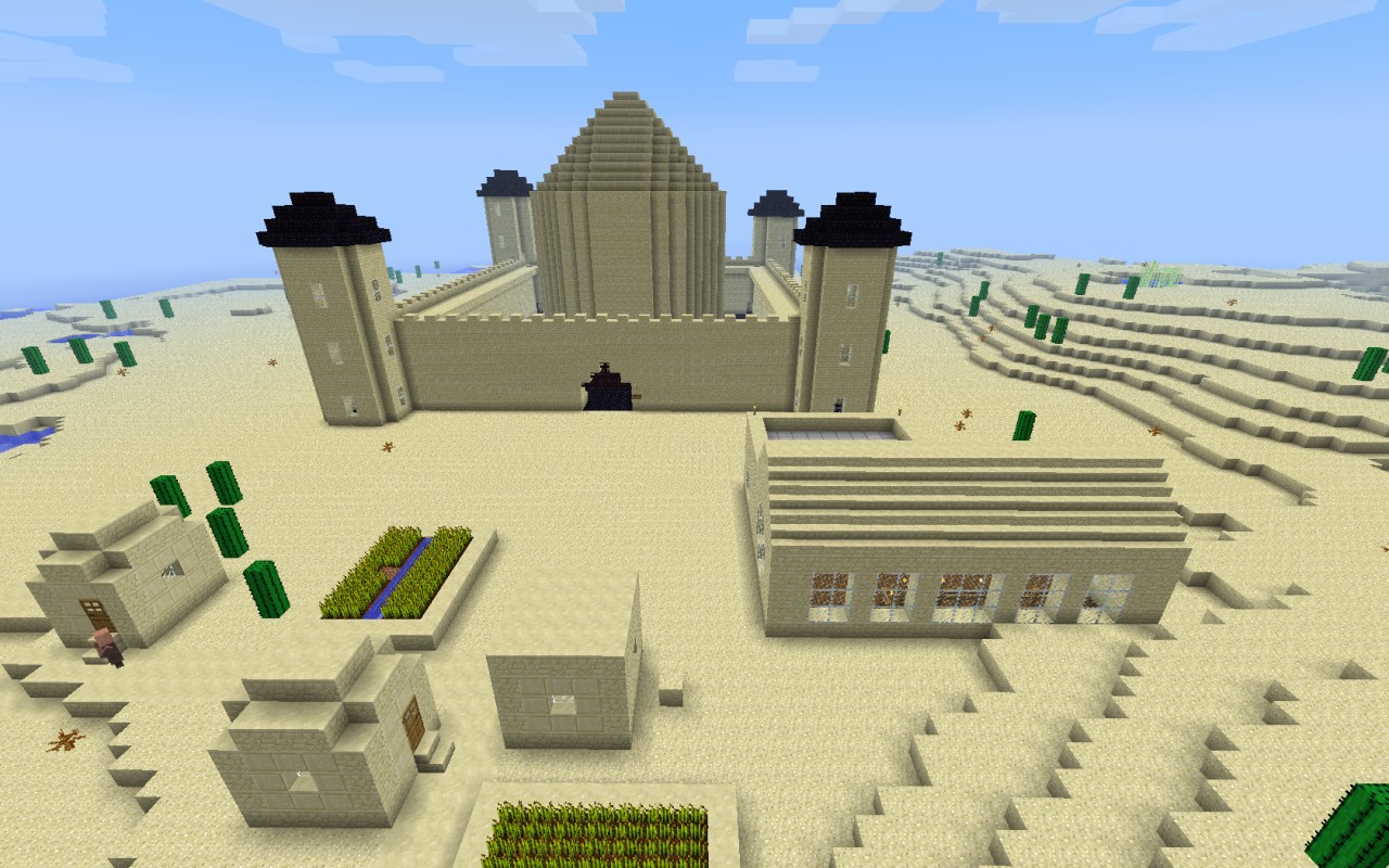 Hunt for emeralds. Minecraft Map