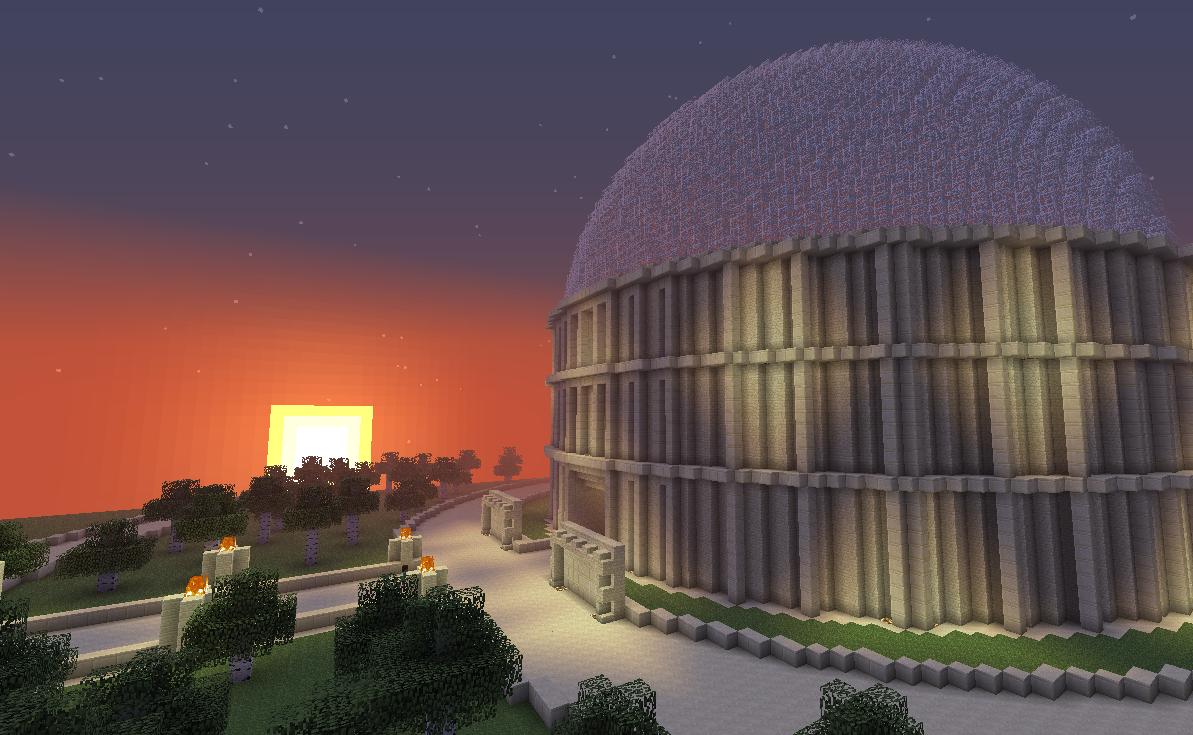 The MC PirateCraft Colosseum Minecraft Map