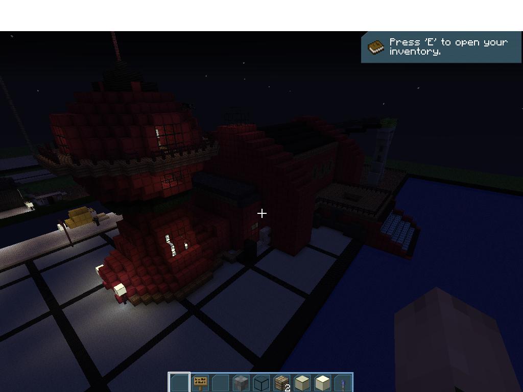 The world of Futurama Minecraft Map