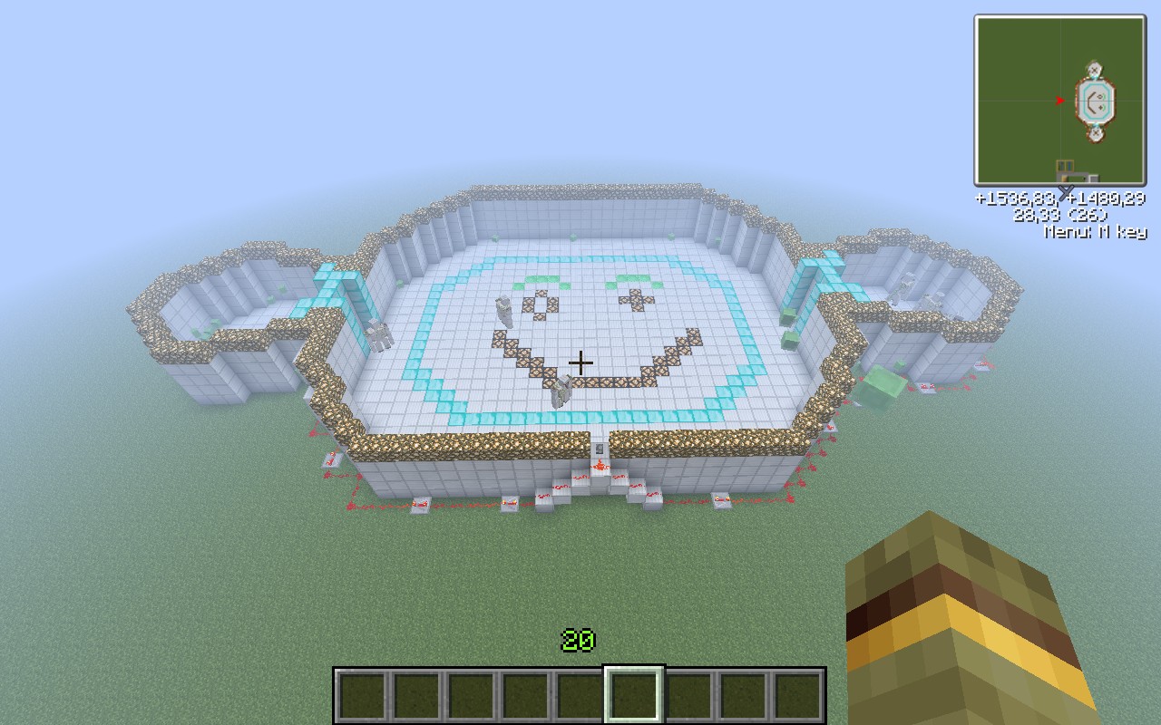 Pulsar Arena vol.1 Minecraft Map
