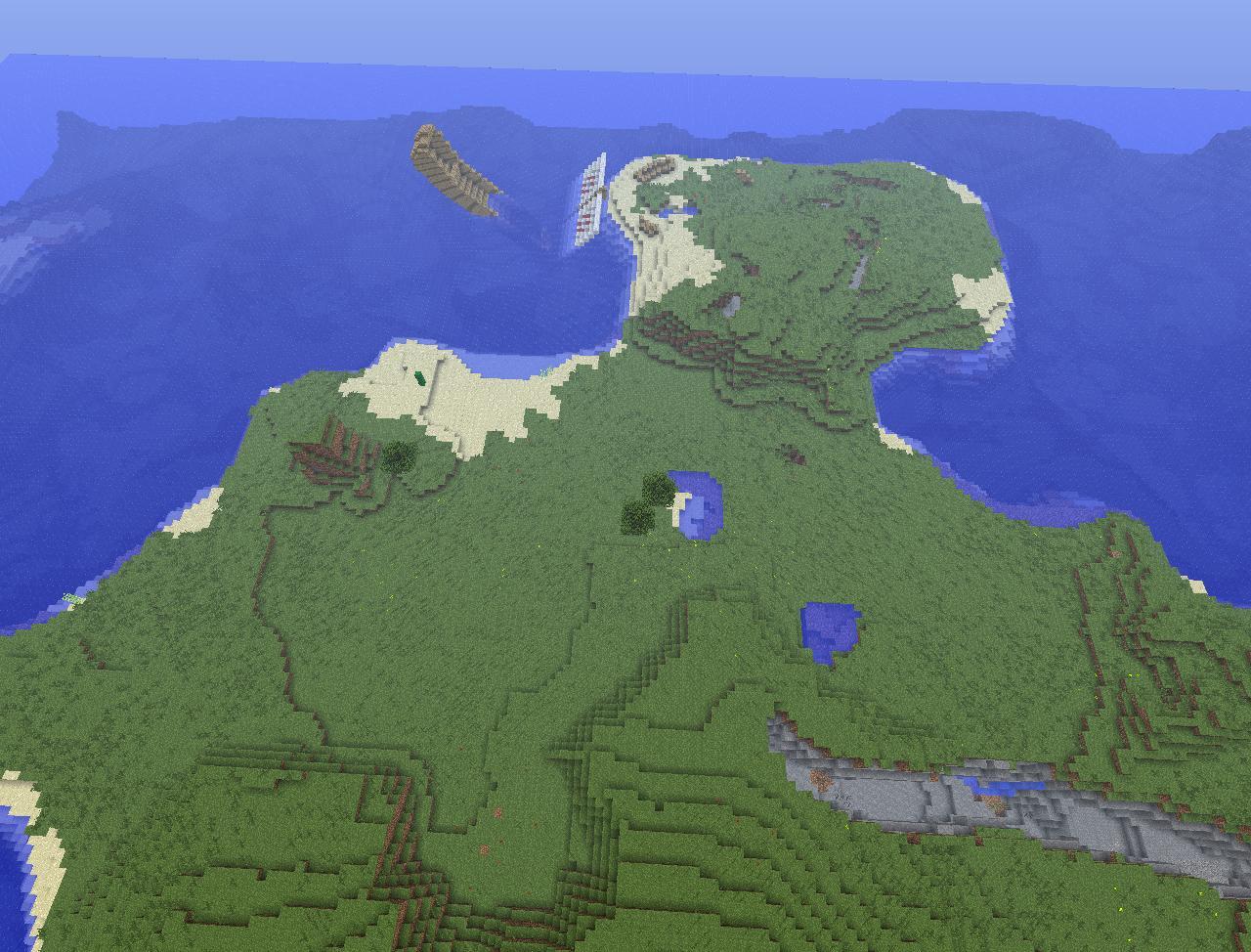 Robinson's island Minecraft Map
