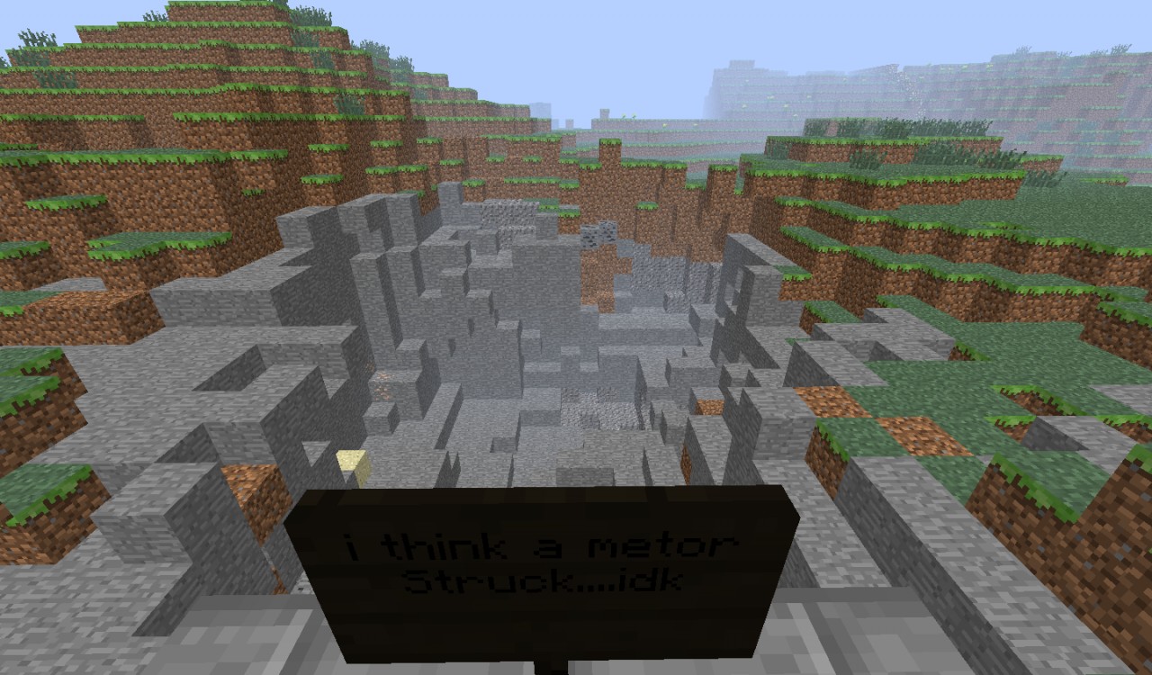 Survival + Man Made Town Minecraft Map