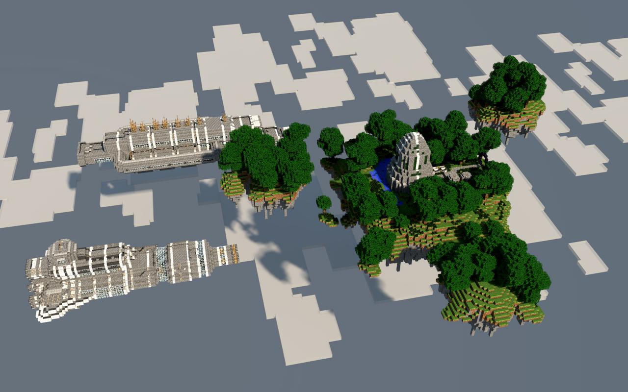 Project nemesis - Obsidian aliance Islands Minecraft Map
