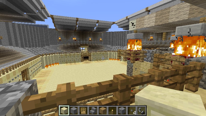 Gladiator Arena Minecraft Map