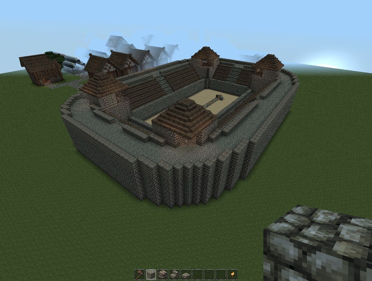 Medieval Town PvP Map Minecraft Map