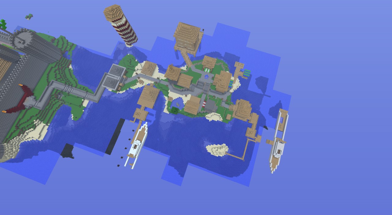 town Minecraft Map