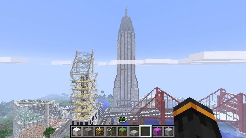 Chrysler Building Minecraft Map