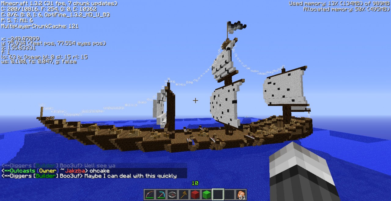 Pirate Ship Minecraft Map