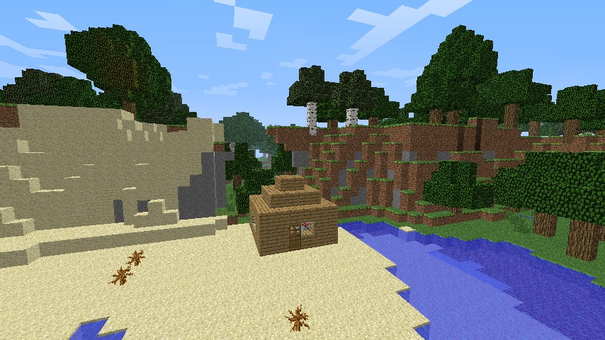 Pueblo & Awesome world Minecraft Map