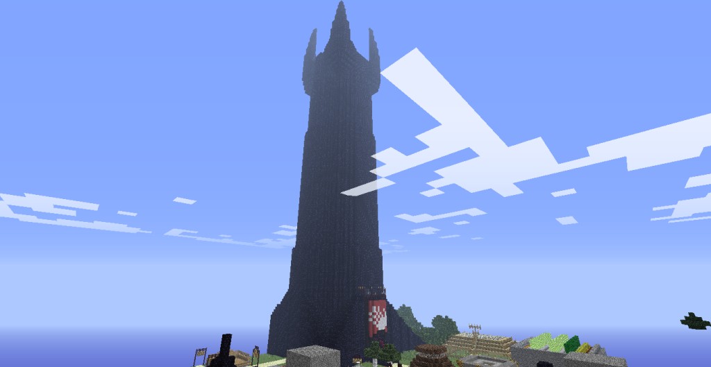 Orthanc from LOTR Minecraft Map