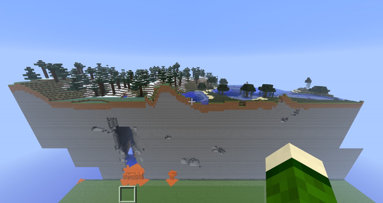 Cut world?? Minecraft Map