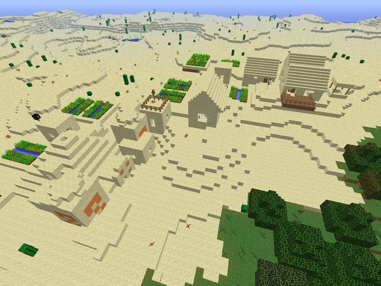 Epic Village Minecraft Map