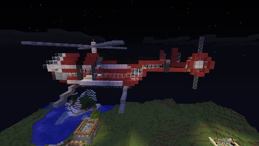 Helicopter Minecraft Map