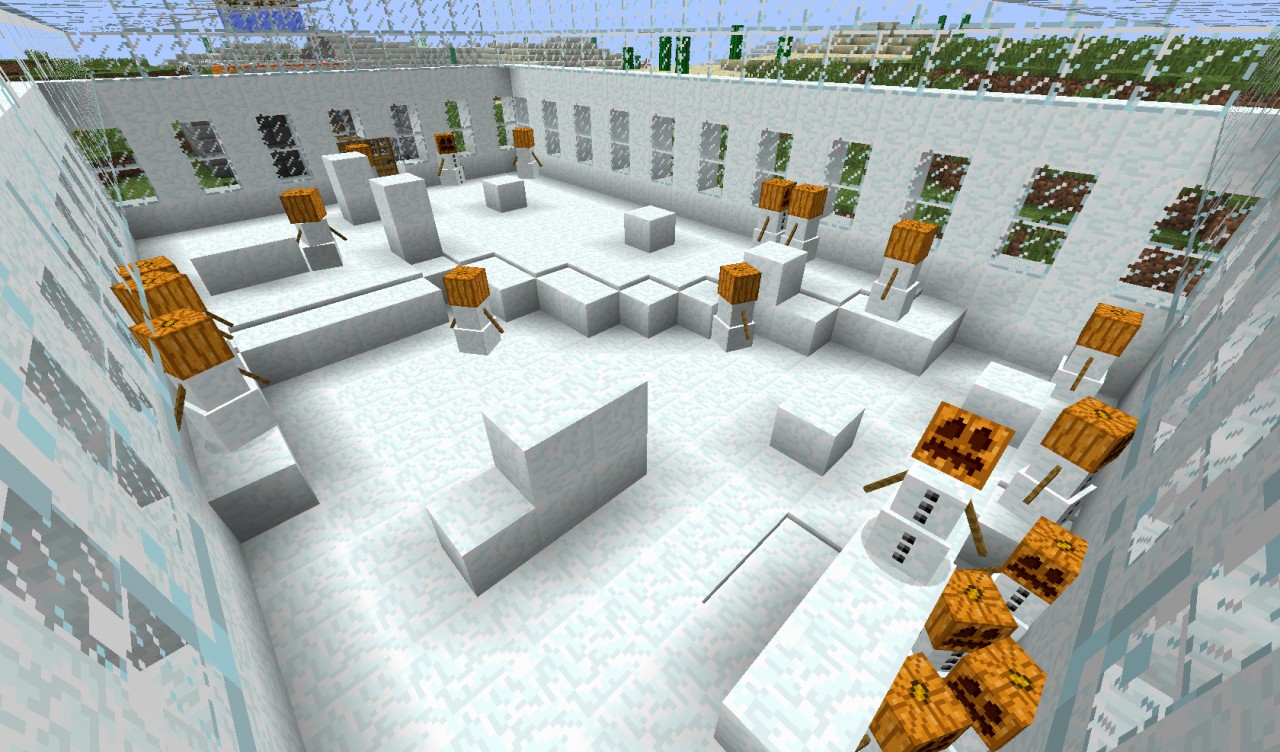 snowball fight!!! Minecraft Map
