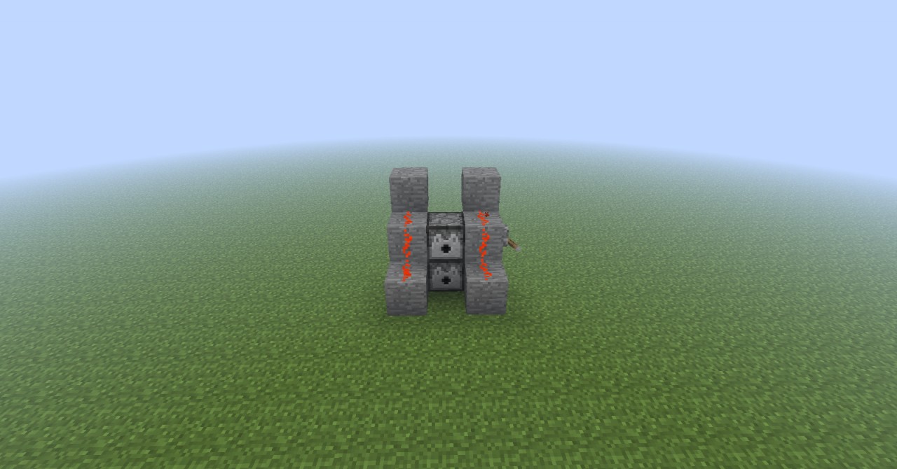 Redstone turret Minecraft Map