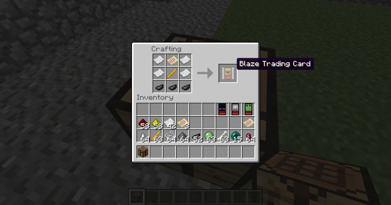 [1.4.7] The Trading Cards Mod V1.5 Minecraft Mod