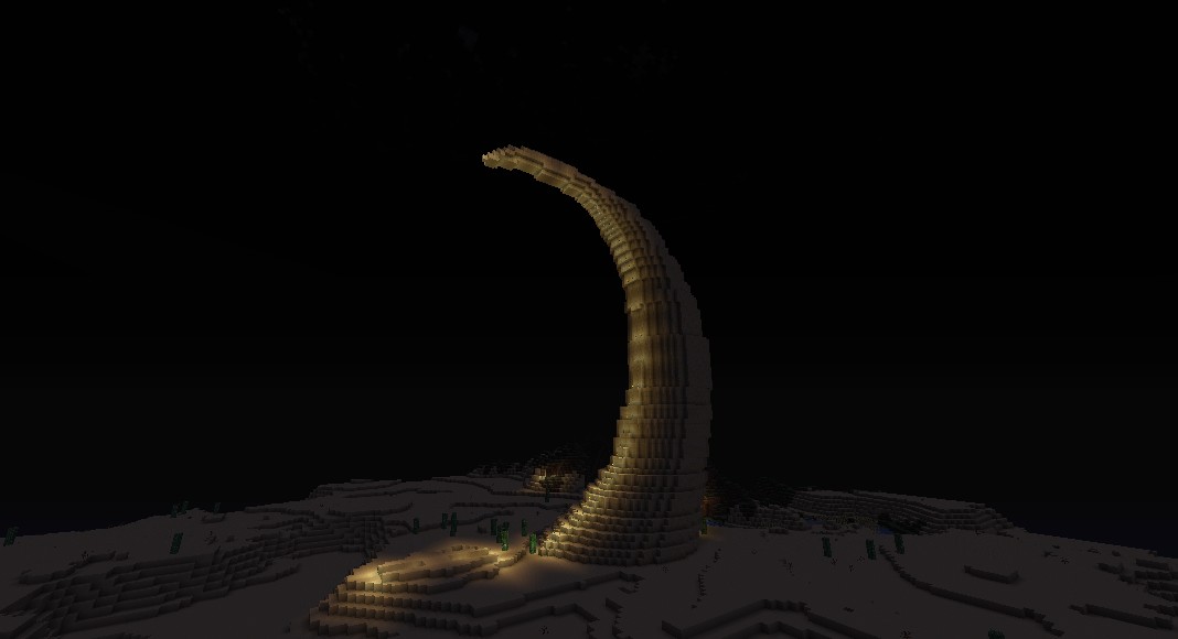 Desert Monument/Spire Minecraft Map