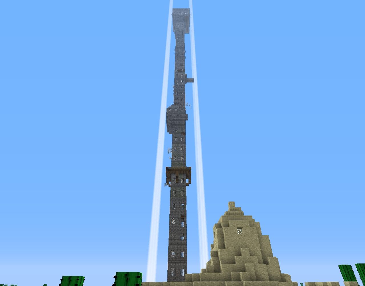 Parkour tower !!!read description!!! Minecraft Map