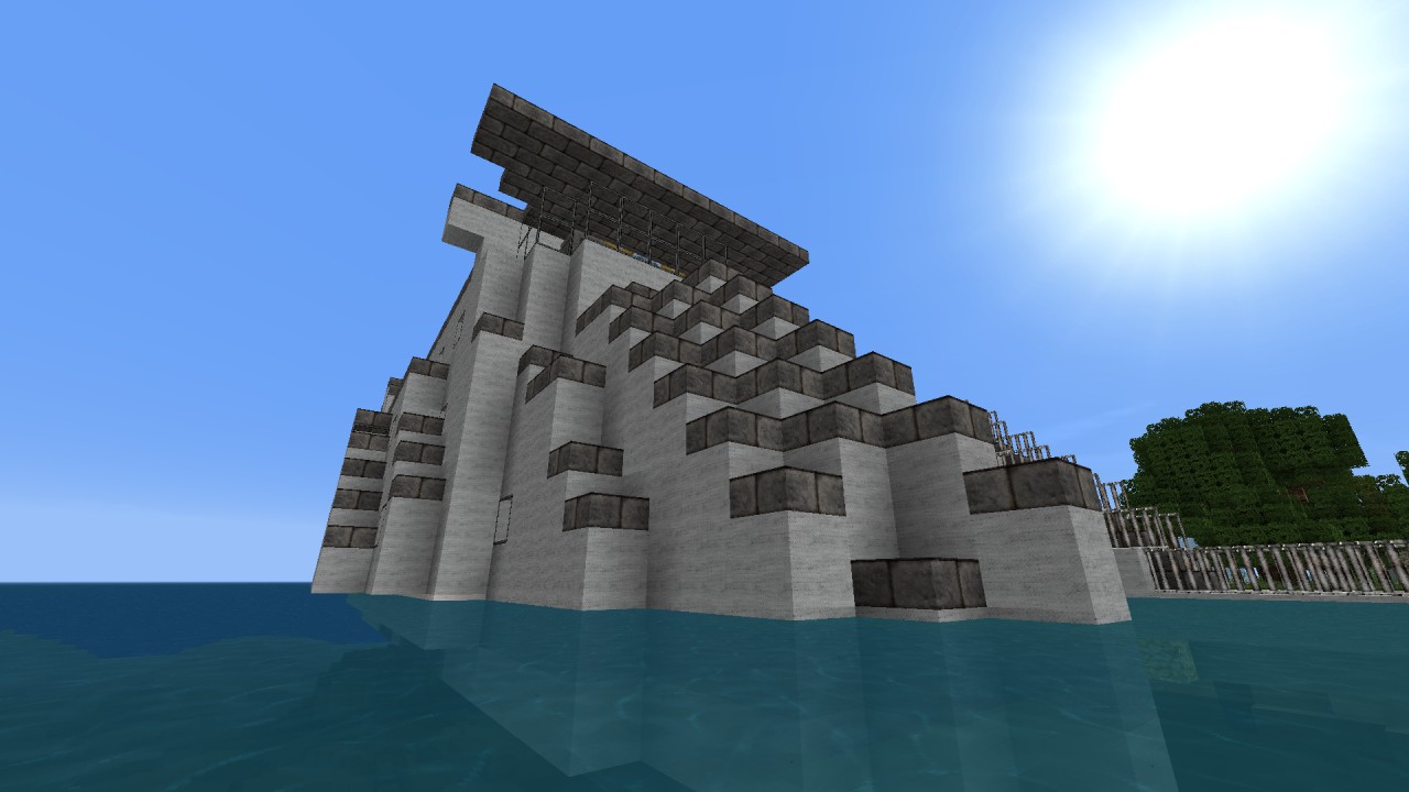Mini Yacht/Cruise ship Minecraft Project