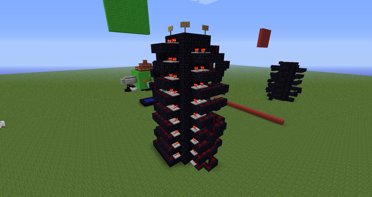NEW TNT Cannon 2000-2500 blocks high! Minecraft Map